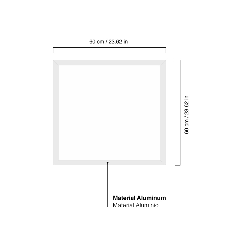 2x2 Back-lit LED Panel, 48W - LED Strip Light Manufacturer from China-Aspen